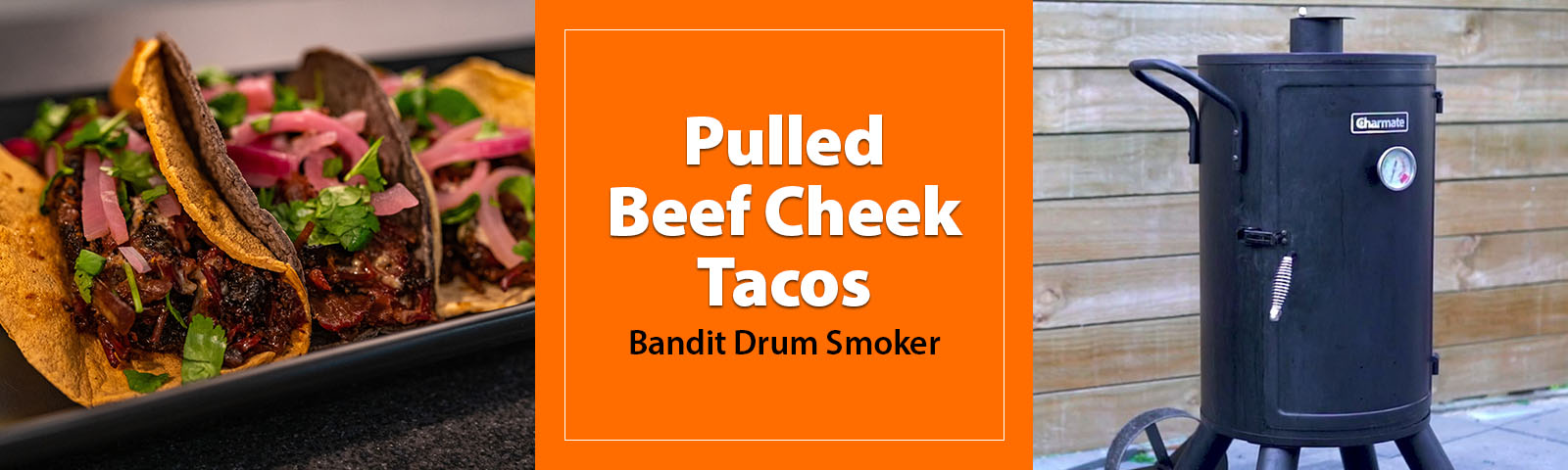 Pulled Beef Cheek Tacos on the Bandit Drum Smoker | Mitre 10™