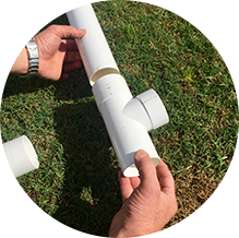 How to build a rugby goal post