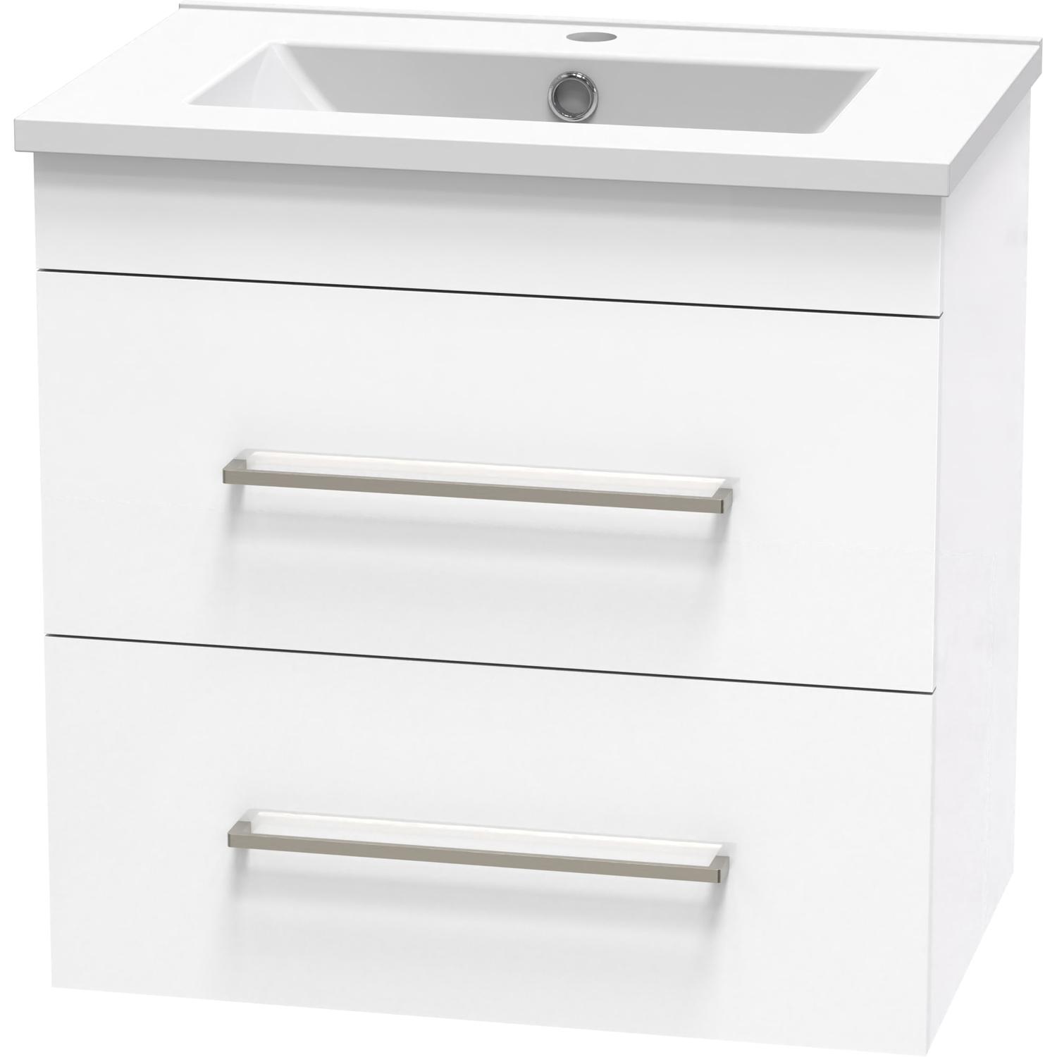 Clearlite Double Drawer Wall Hung Vanity - Vanities | Mitre 10™