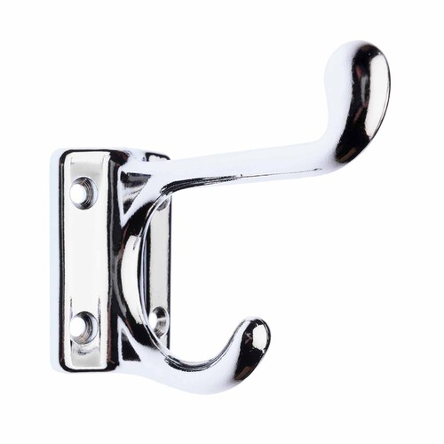 Zenith Square Base Style Hat & Coat Hook - Rails & Accessories | Mitre 10™