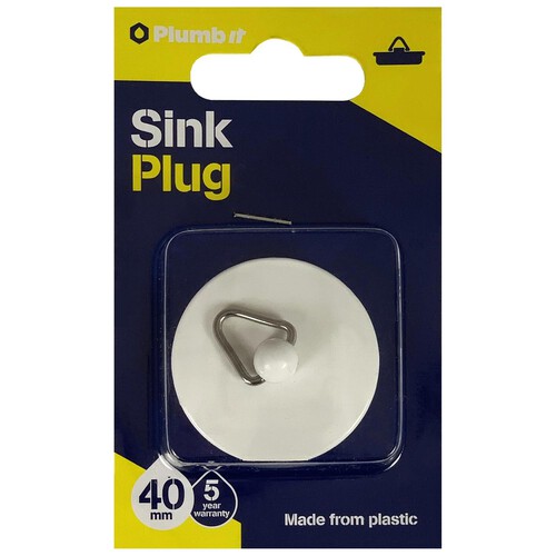 Plumb It Sink Plug - Plugs | Mitre 10™