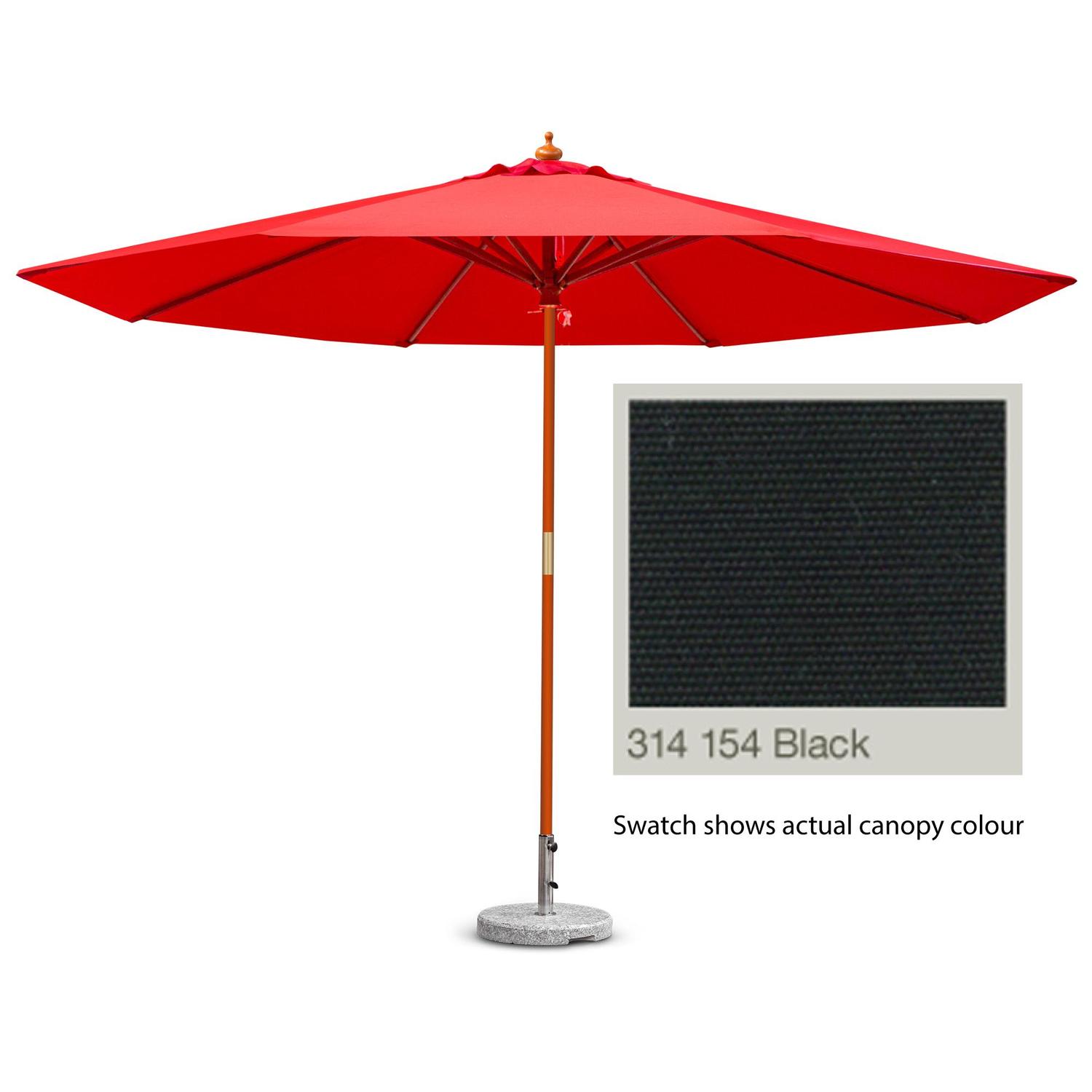 Shadebrella Umbrella - Fixed Pole Hardwood Umbrellas | Mitre 10™