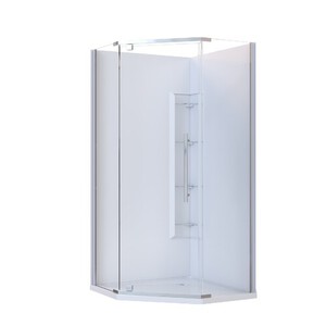 Newline Signature Plus Acrylic Neo Corner Moulded Wall - Showers ...