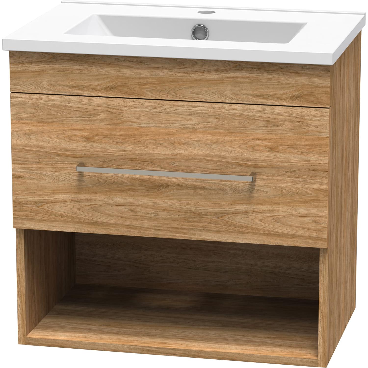 Clearlite Drawer Open Wall Hung Vanity - Vanities | Mitre 10™