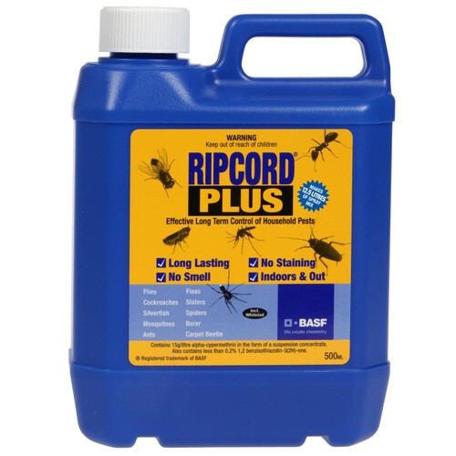 Ripcord Plus Insect Pest Control Concentrate - Household Pest Control ...
