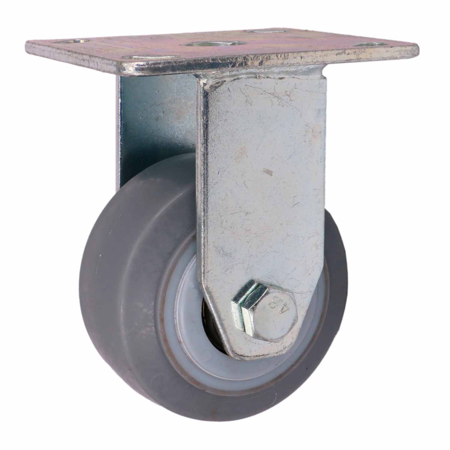Titan Heavy Duty Rubber Fixed Castor - Castors | Mitre 10™