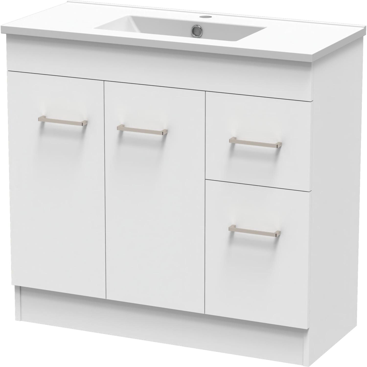 Clearlite Cashmere Slim Classic Floor Standing Vanity - Vanities ...