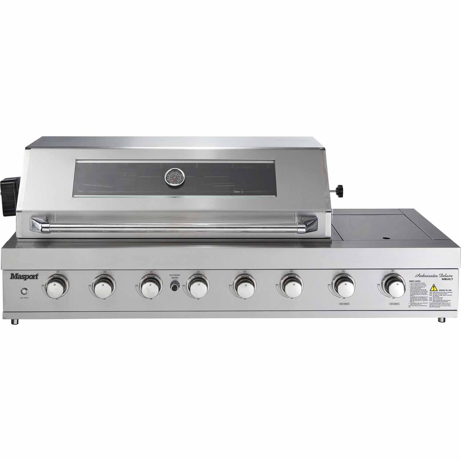 Masport Ambassador Deluxe Inbuilt BBQ - BBQs | Mitre 10™