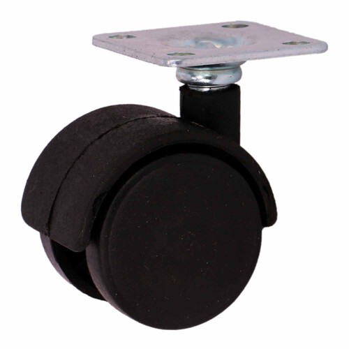 Titan Twin Hood Castor With Screw Plate Pack - Castors | Mitre 10™