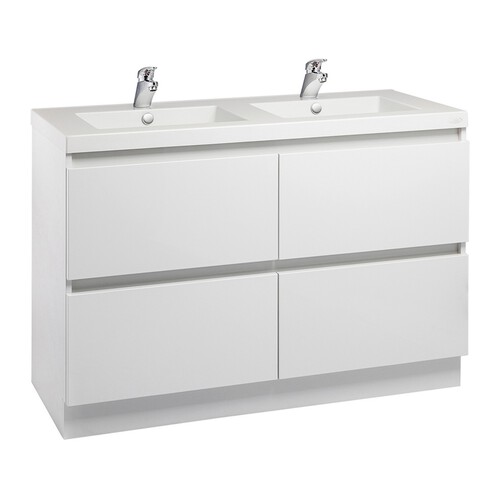 Englefield Valencia Floorstanding Double Bowl Vanity - Bathroom ...