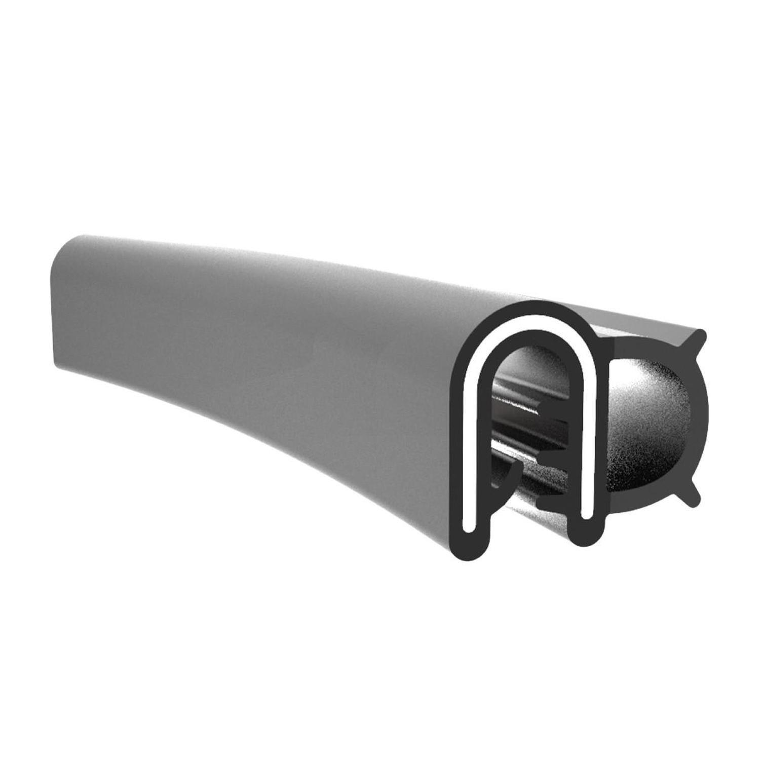 Proflex Clip On Extrusion Door Side Seal - Foam Rubber | Mitre 10™