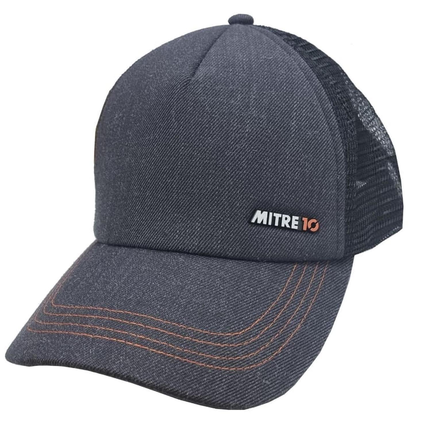 Mitre 10 Charcoal Trucker Cap Adult - Footwear & Clothing | Mitre 10™