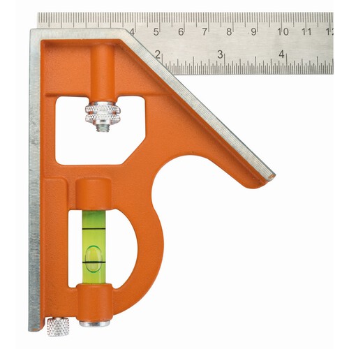 Bahco Sliding Combination Square with Metal Scriber - Measuring Tapes ...